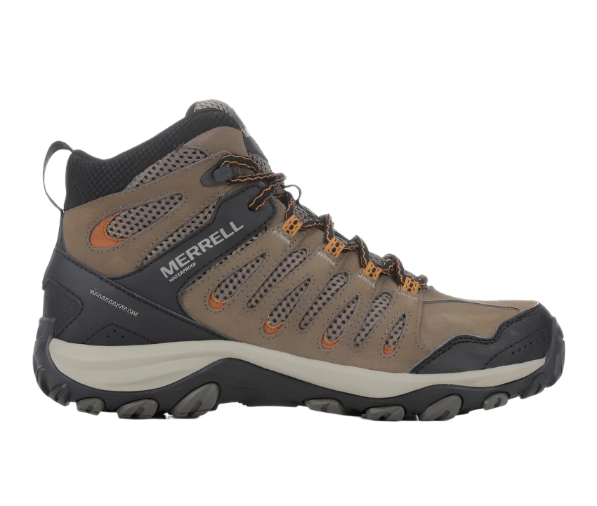 Merrell Crosslander 3 Waterproof Men's Hiking Boots - Durable Leather ...
