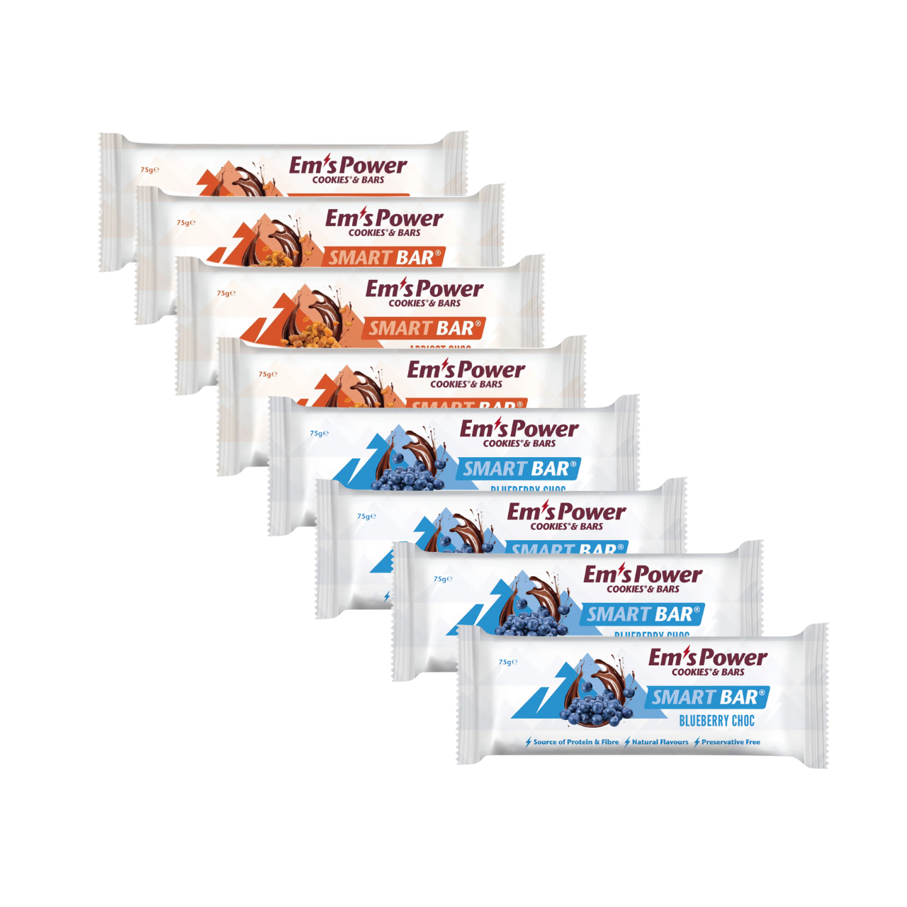 Em's Power Smart Bars - 8 pack – Get!Out