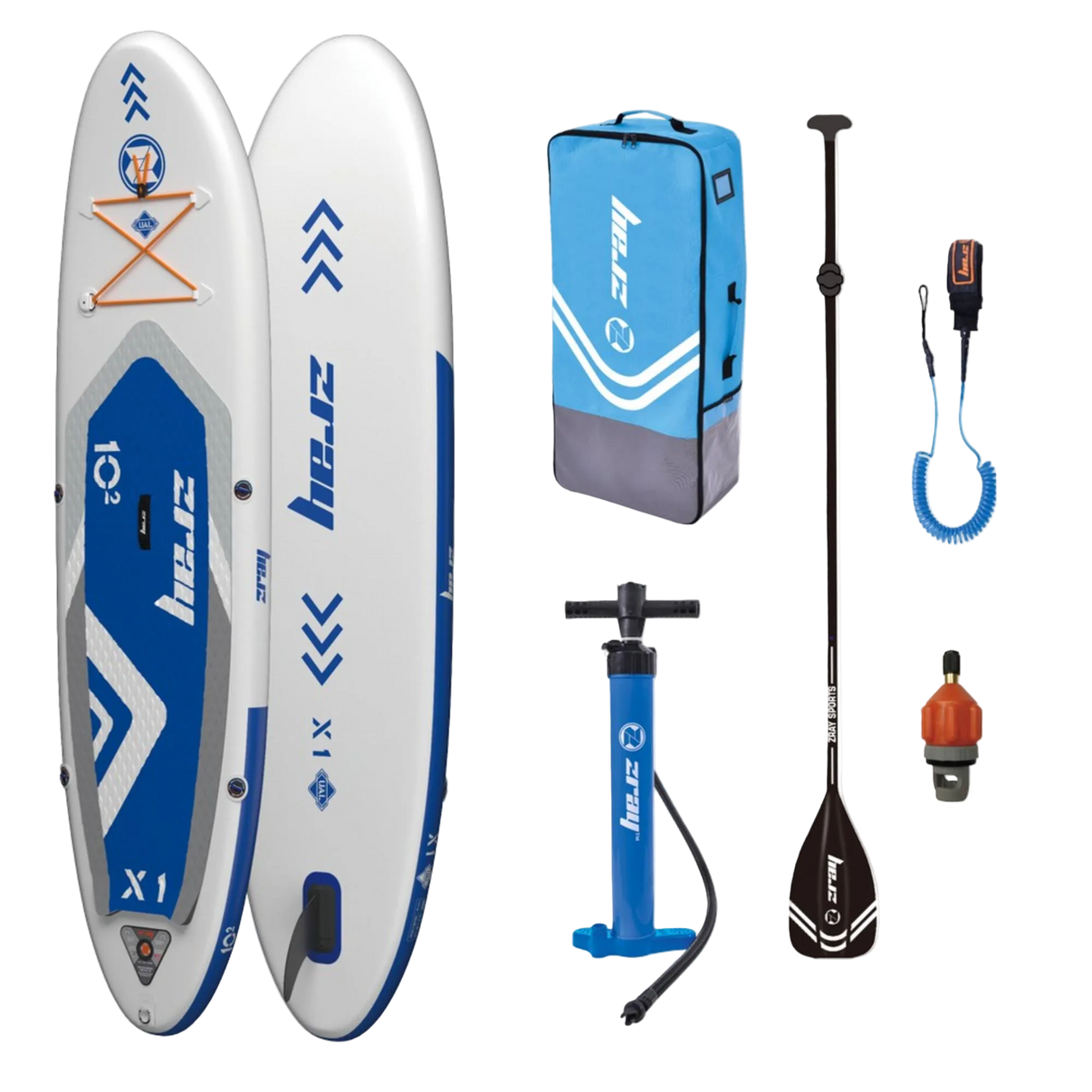 ZRAY X1 X-Rider 10'2" Inflatable Paddle Board PACKAGE – Get!Out